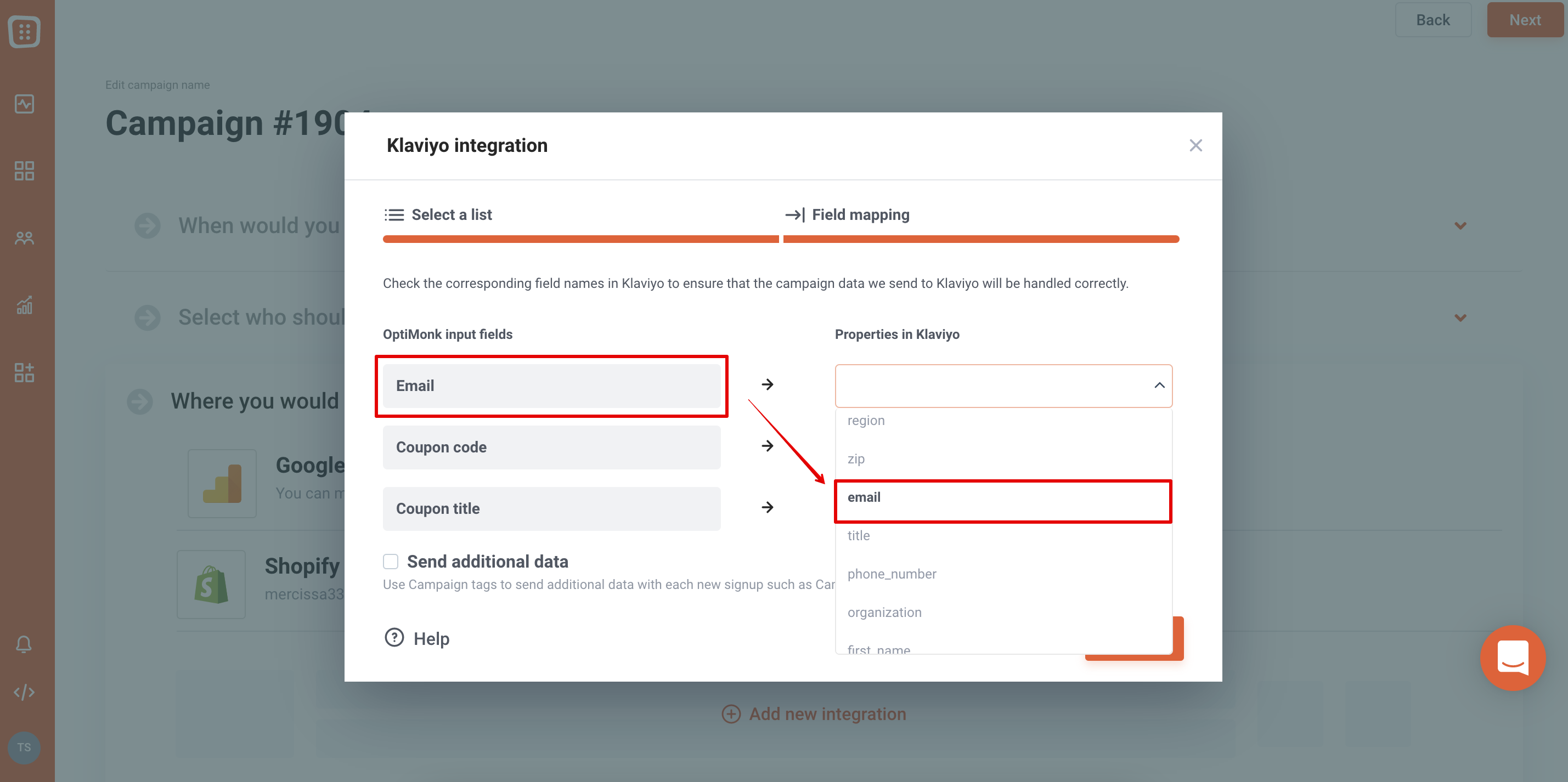 Integrating Optimonk Campaigns With Klaviyo Optimonk Help Center